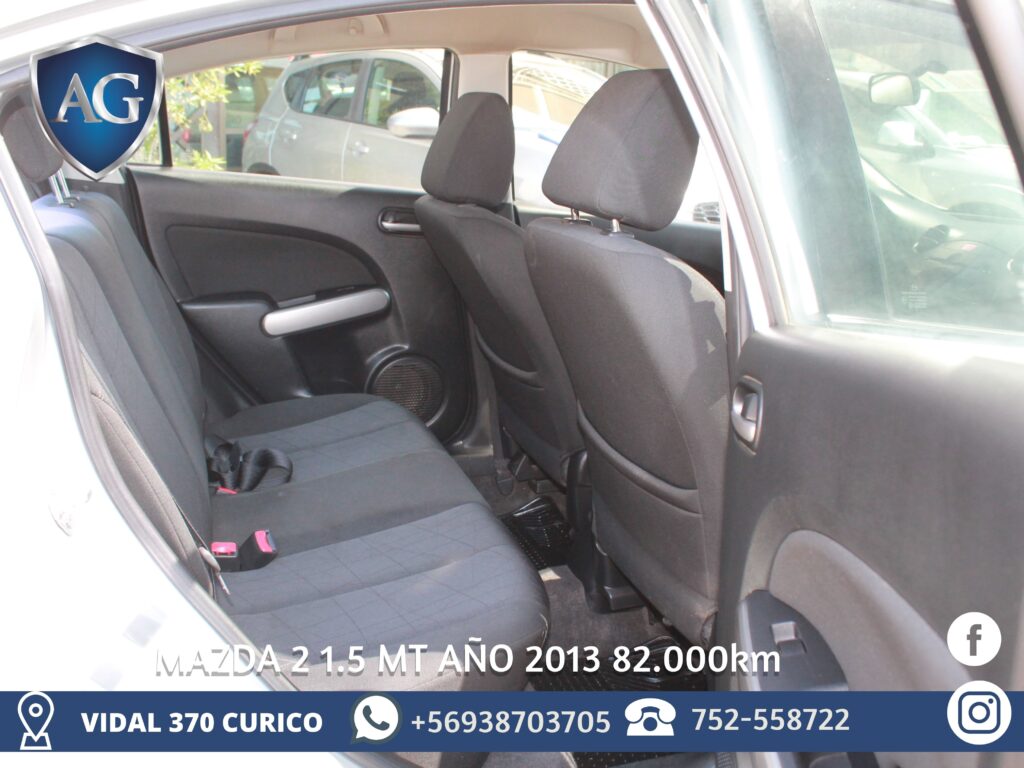 MAZDA 2 MT 1.5 AÑO 2013